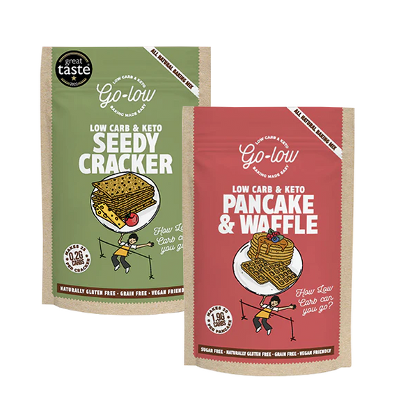 Award Winning Low Carb & Keto Baking Mixes– Go-low Baking