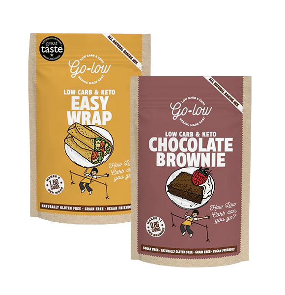 Low Carb & Keto Baking Mixes Sample Box: Save 20%– Go-low Baking