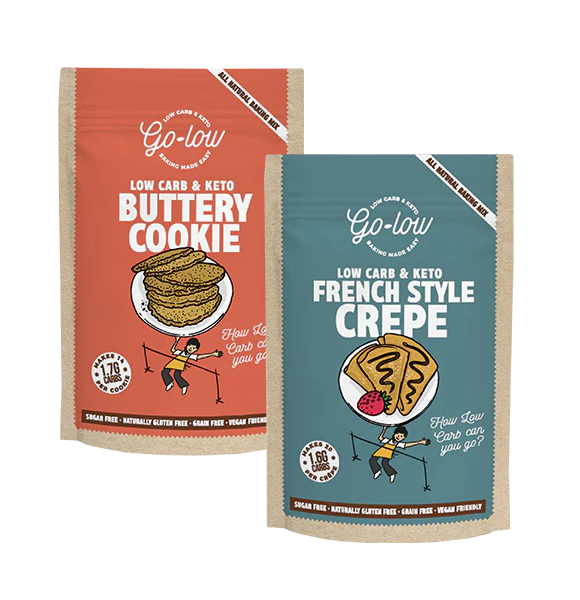 Low Carb & Keto Baking Mixes Sample Box: Save 20%– Go-low Baking