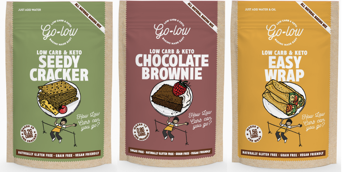 Award Winning Low Carb & Keto Baking Mixes– Go-low Baking
