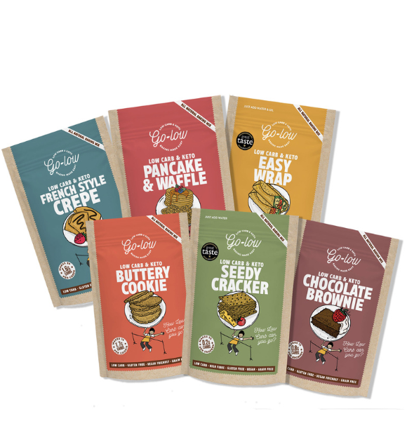 Low Carb & Keto Baking Mixes Sample Box: Save 20%– Go-low Baking